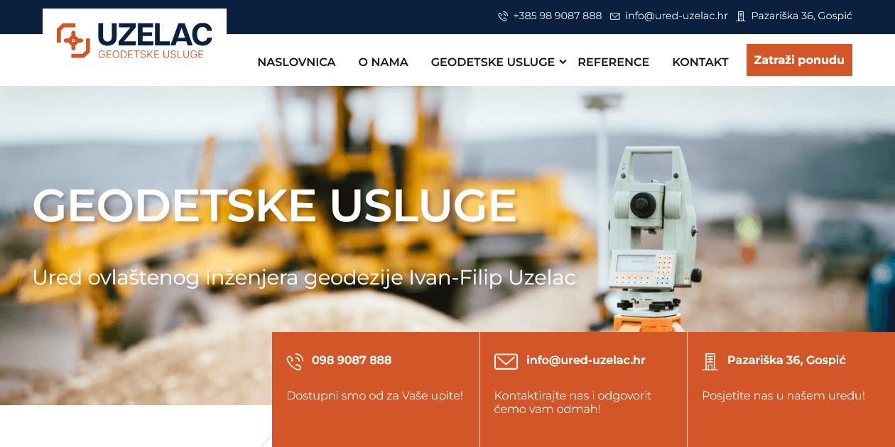 Ured ovlaštenog inženjera geodezije Ivan-Filip Uzelac